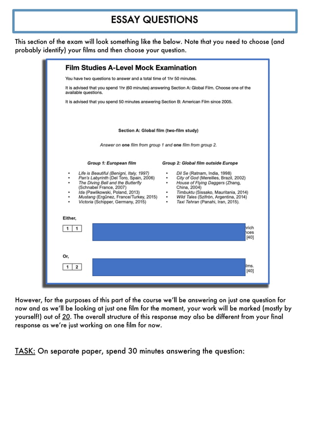 Pan's Labyrinth A-Level Film Studies student booklet e-book workbook ...