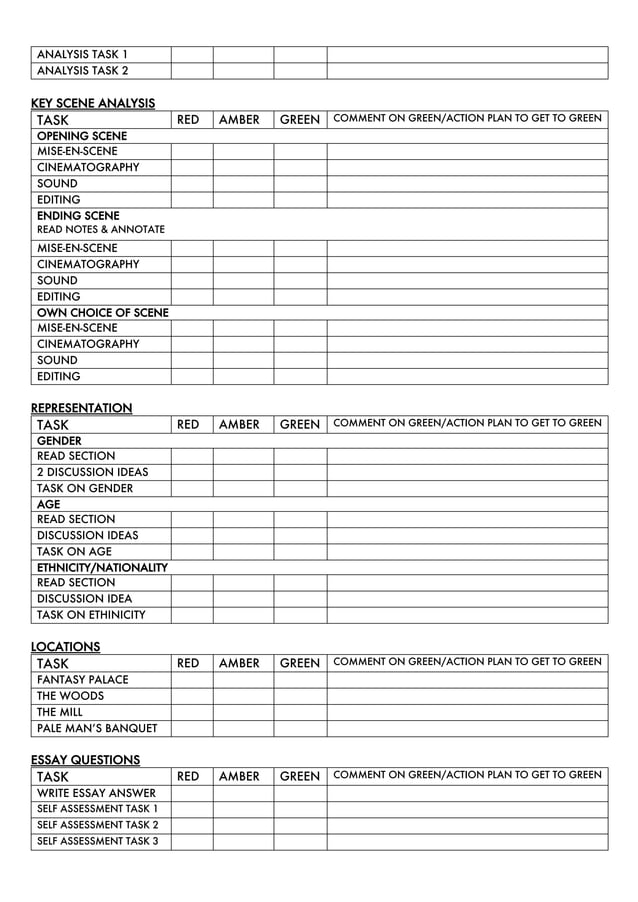 Pan's Labyrinth A-Level Film Studies student booklet e-book workbook ...