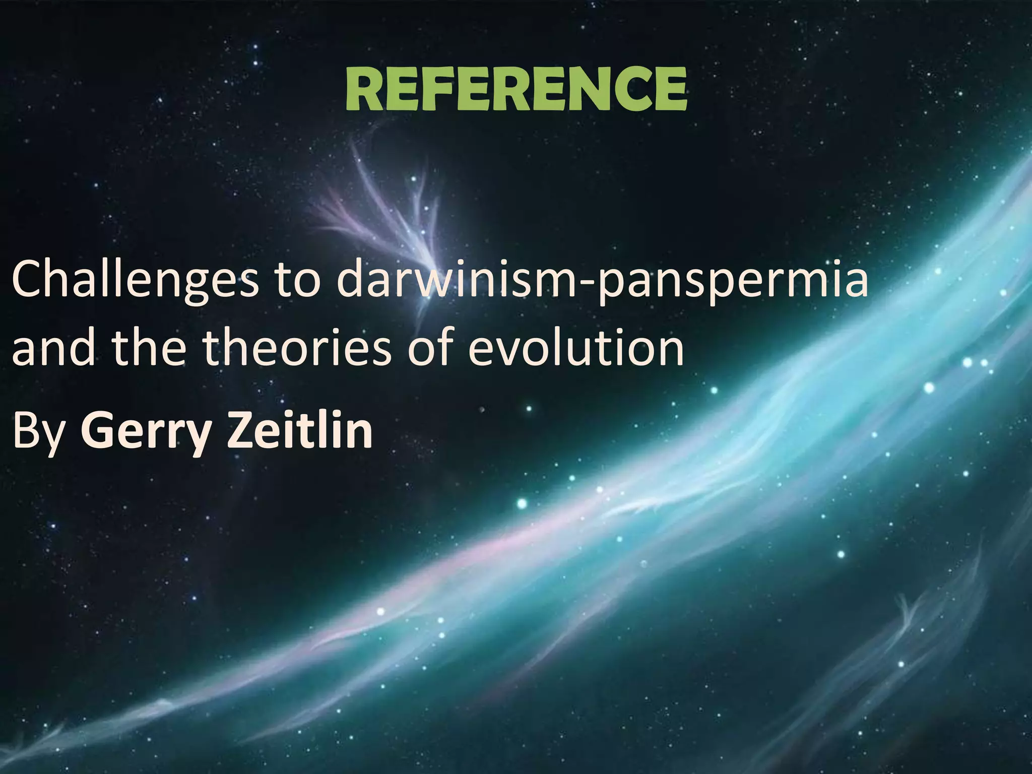 Panspermia theory | PPTX