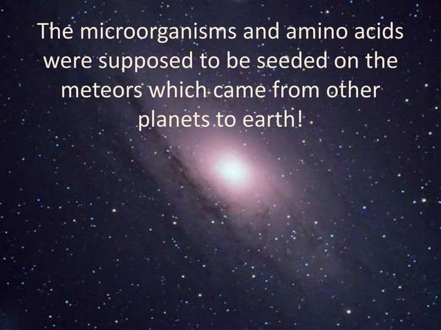 Panspermia theory | PPTX