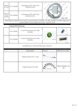 Pansw ecg trunk_cable | PDF