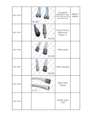 Pansw nibp interconnect_hoses | PDF