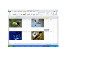 Pantallzo simpsons excel | DOCX