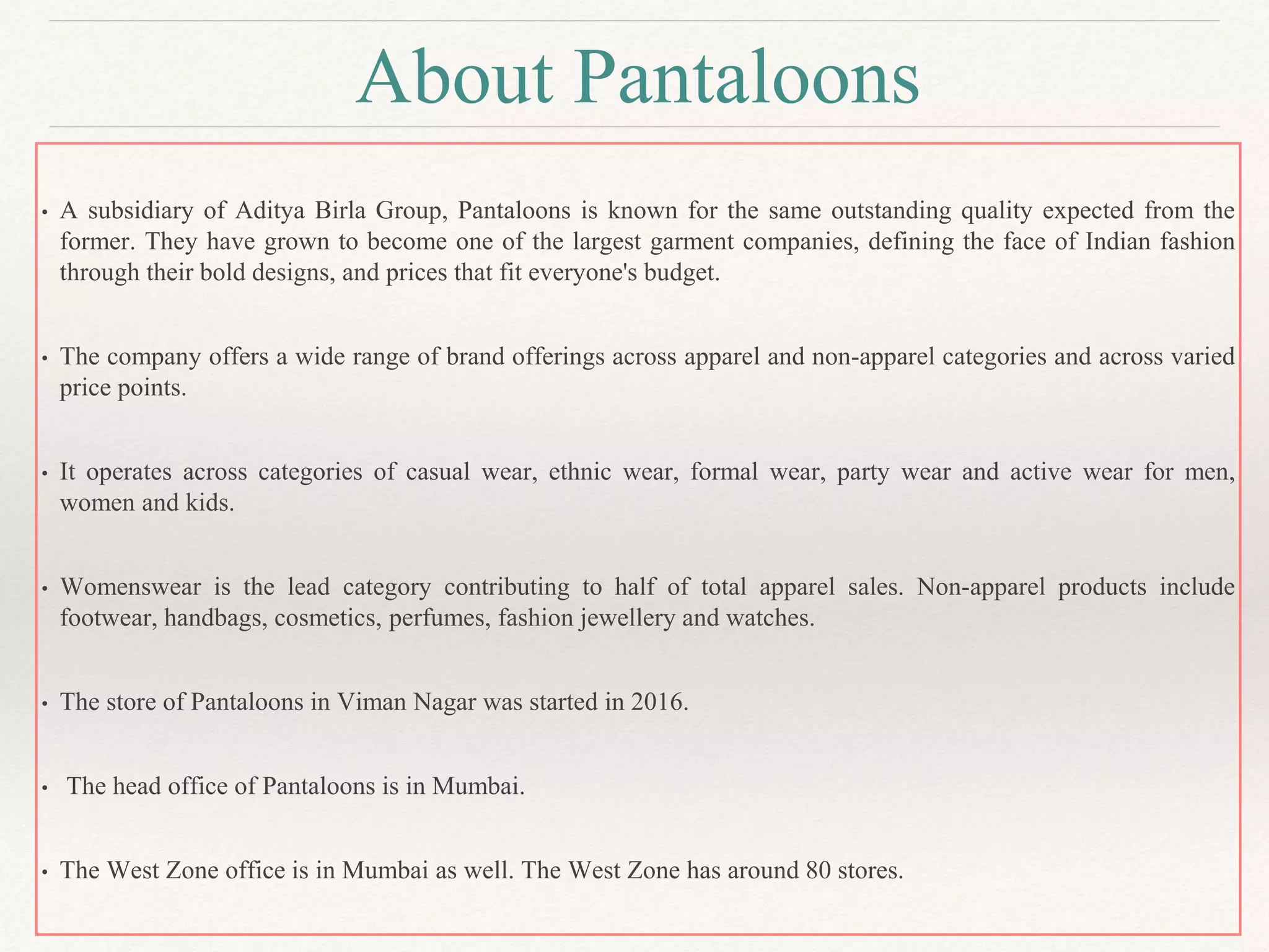 Company Analysis of Pantaloons | PPTX