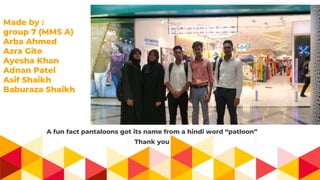 Pantaloons Branding research.pptx
