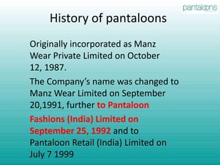 Pantaloonsppt 110302064738-phpapp02 | PPTX