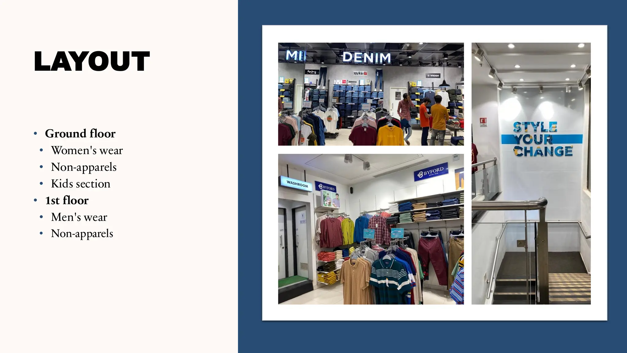 Pantaloons visual merchandising dispplay project | PDF