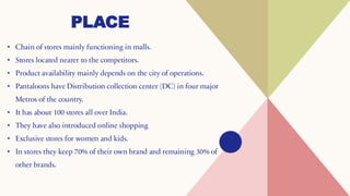 Pantaloons visual merchandising dispplay project | PDF
