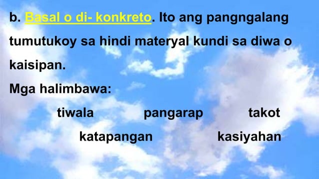 Uri ng Pangngalan | PPTX