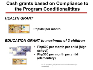 Pantawid pamilya for neda sp training 10222014 | PPTX