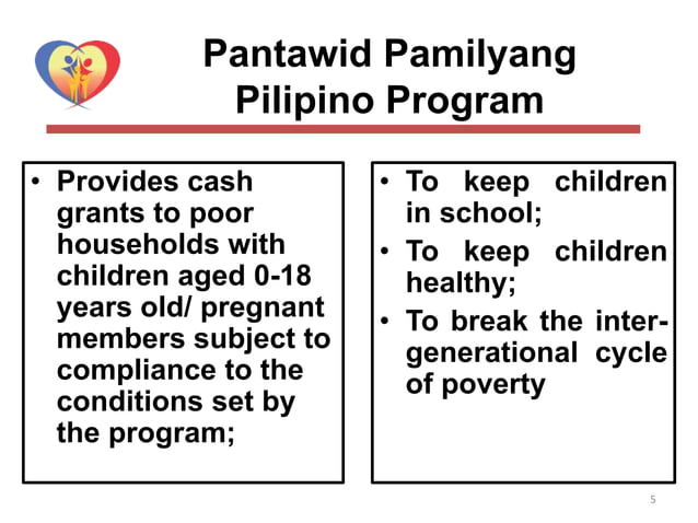 Pantawid pamilya for neda sp training 10222014 | PPTX