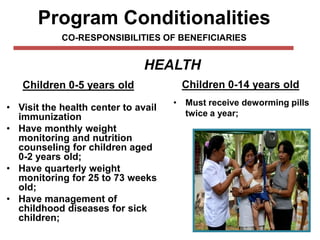 Pantawid pamilya for neda sp training 10222014 | PPTX