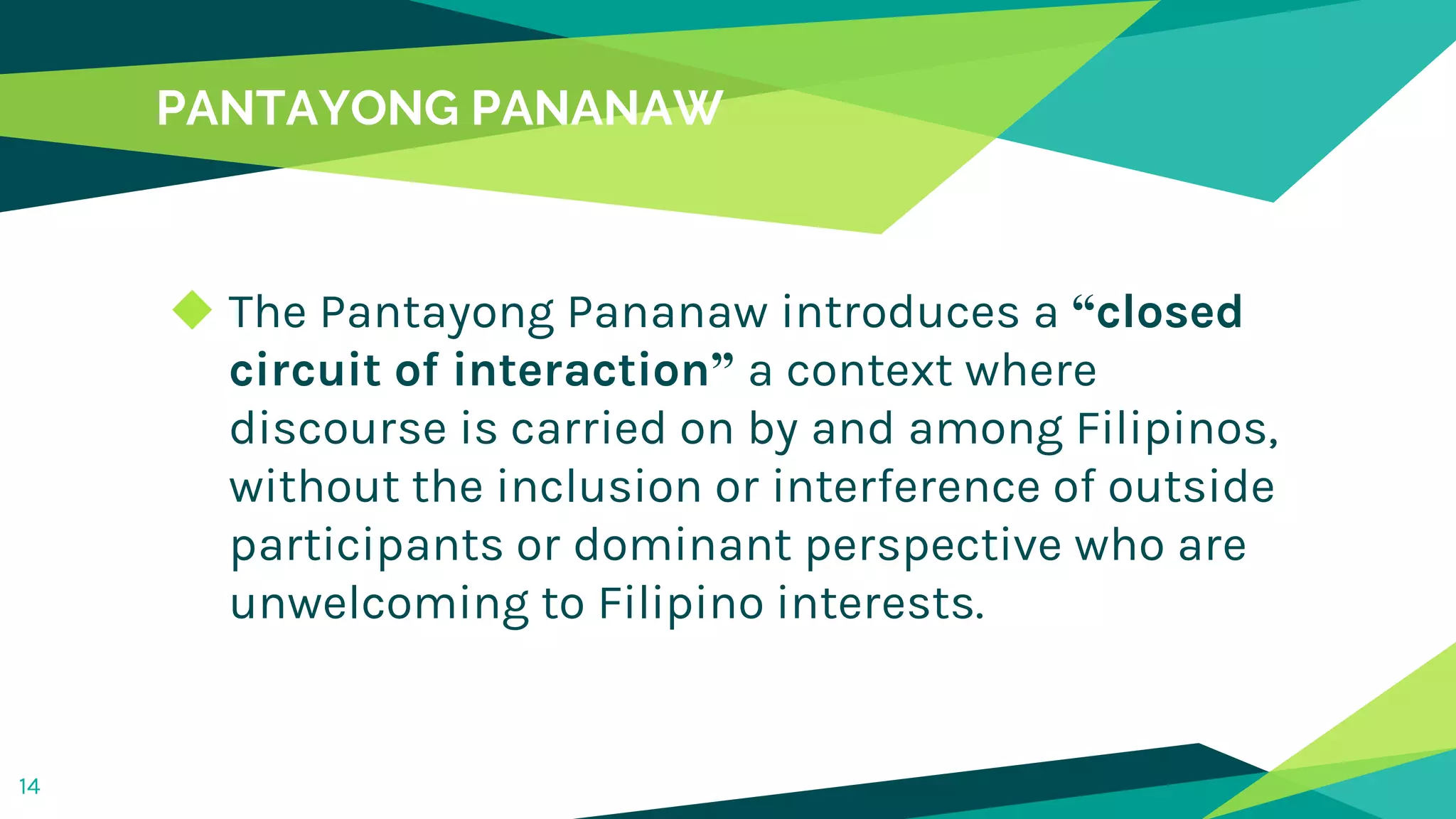 Pantayong pananaw | PPTX