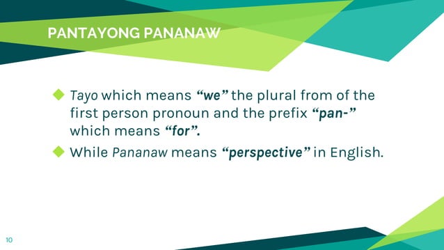 Pantayong pananaw | PPTX | Technology & Computing