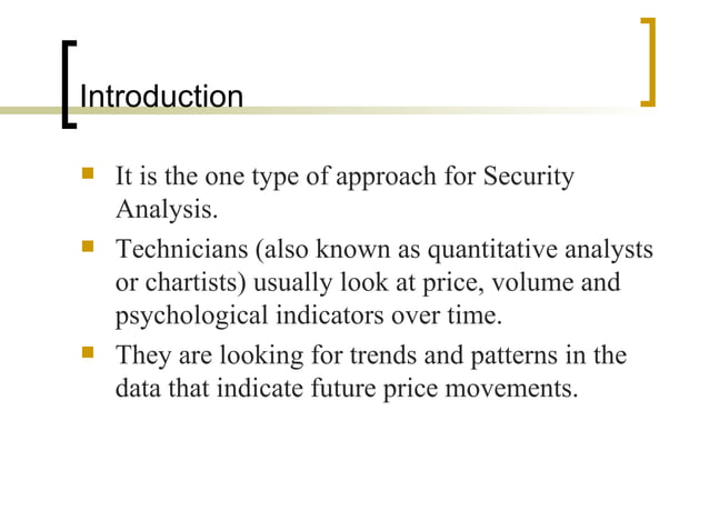 Technical Analysis By Pantej | PPT