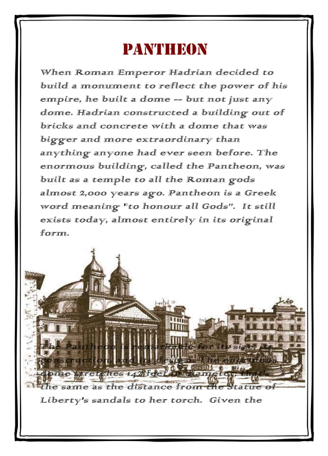 Pantheon | DOCX | Christianity | Religion & Spirituality