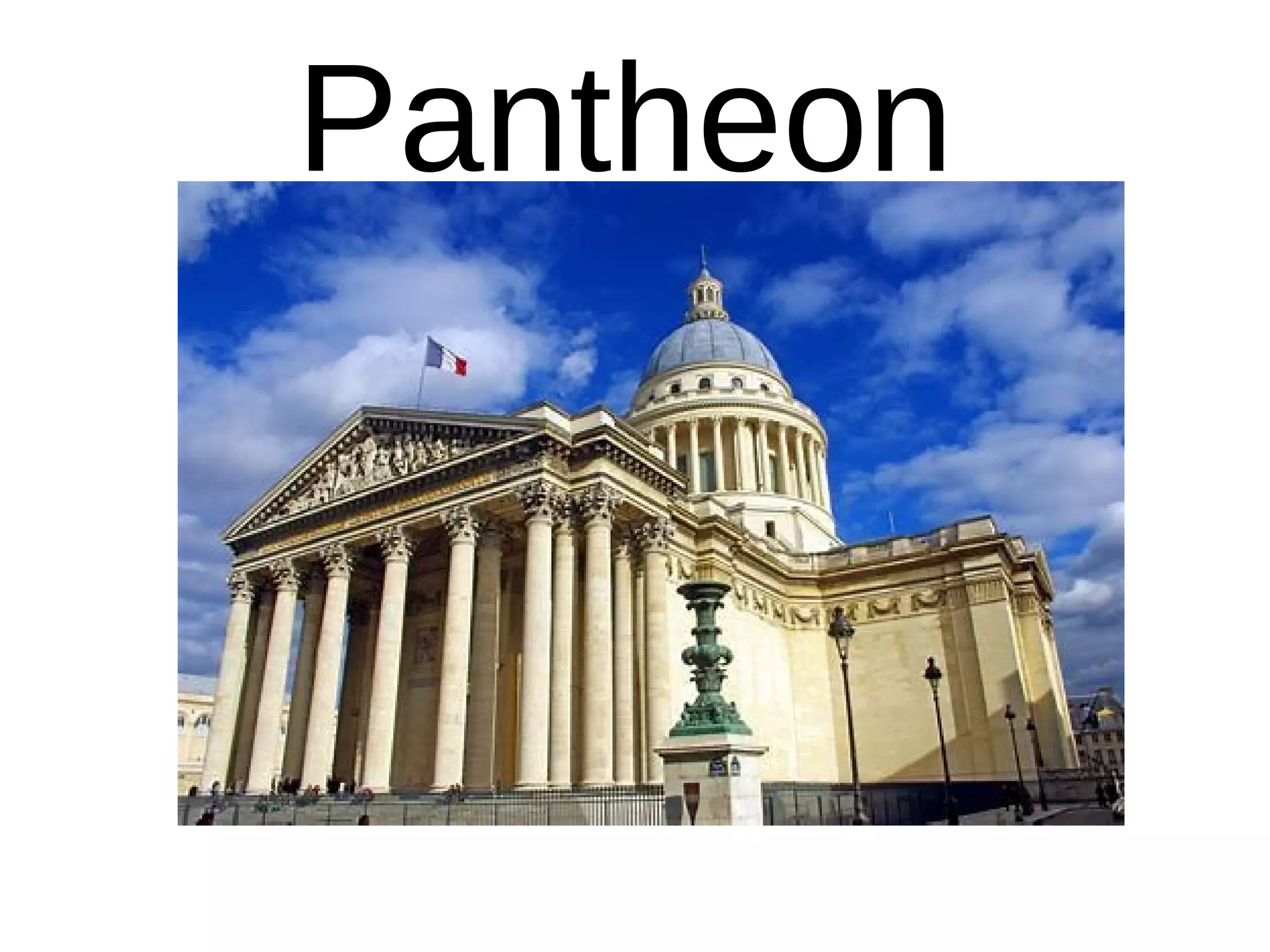 Pantheon- Not just the main facts | ODP