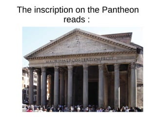 Pantheon- Not just the main facts | PPT