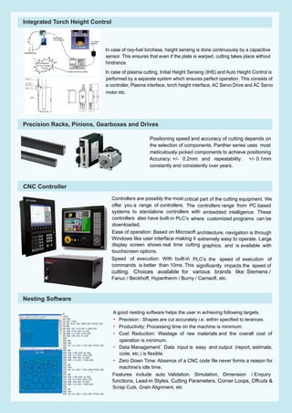 Panther Series Gantry Type Cutting System - Technocrats Plasma | PDF