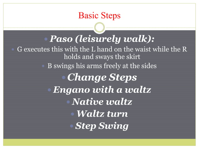 Pantomina (Philippine Folk Dance) | PPTX