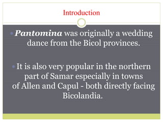 Pantomina (Philippine Folk Dance) | PPTX