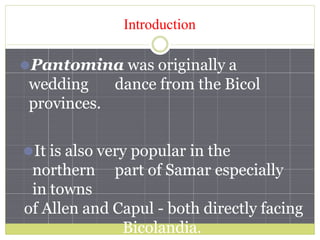 PANTOMINA DANCE -GROUP 2 REPORT BCAED 2-F.pptx