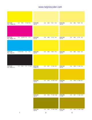 Pantone | PDF