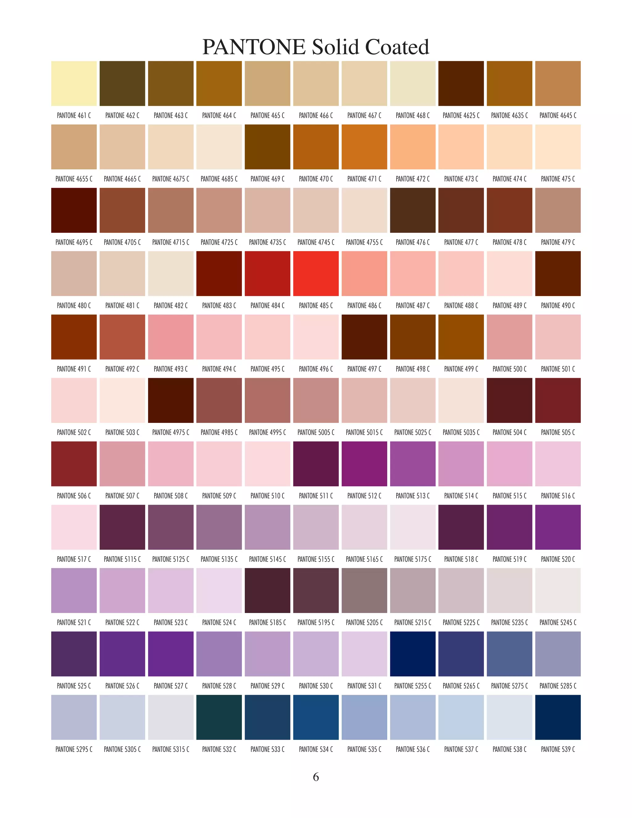 PANTONE Solid Coated | PDF