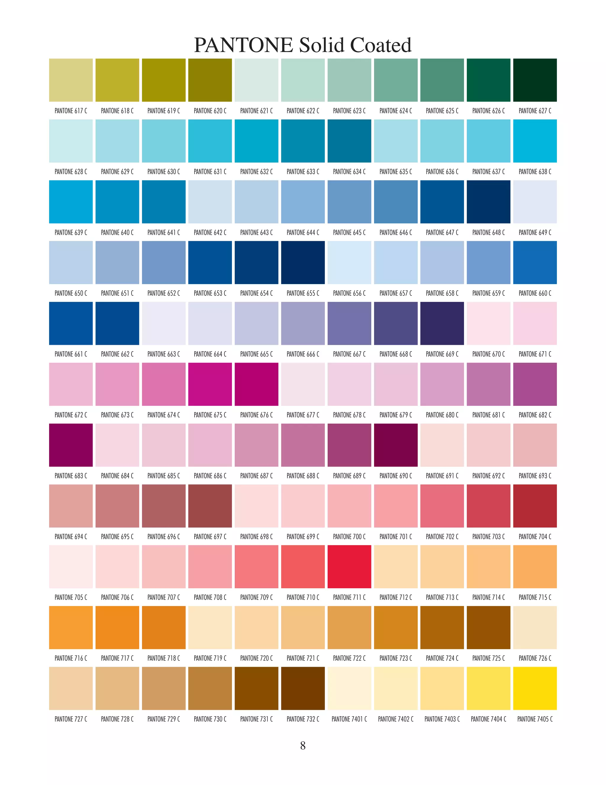 PANTONE Solid Coated | PDF