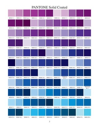 PANTONE Solid Coated | PDF