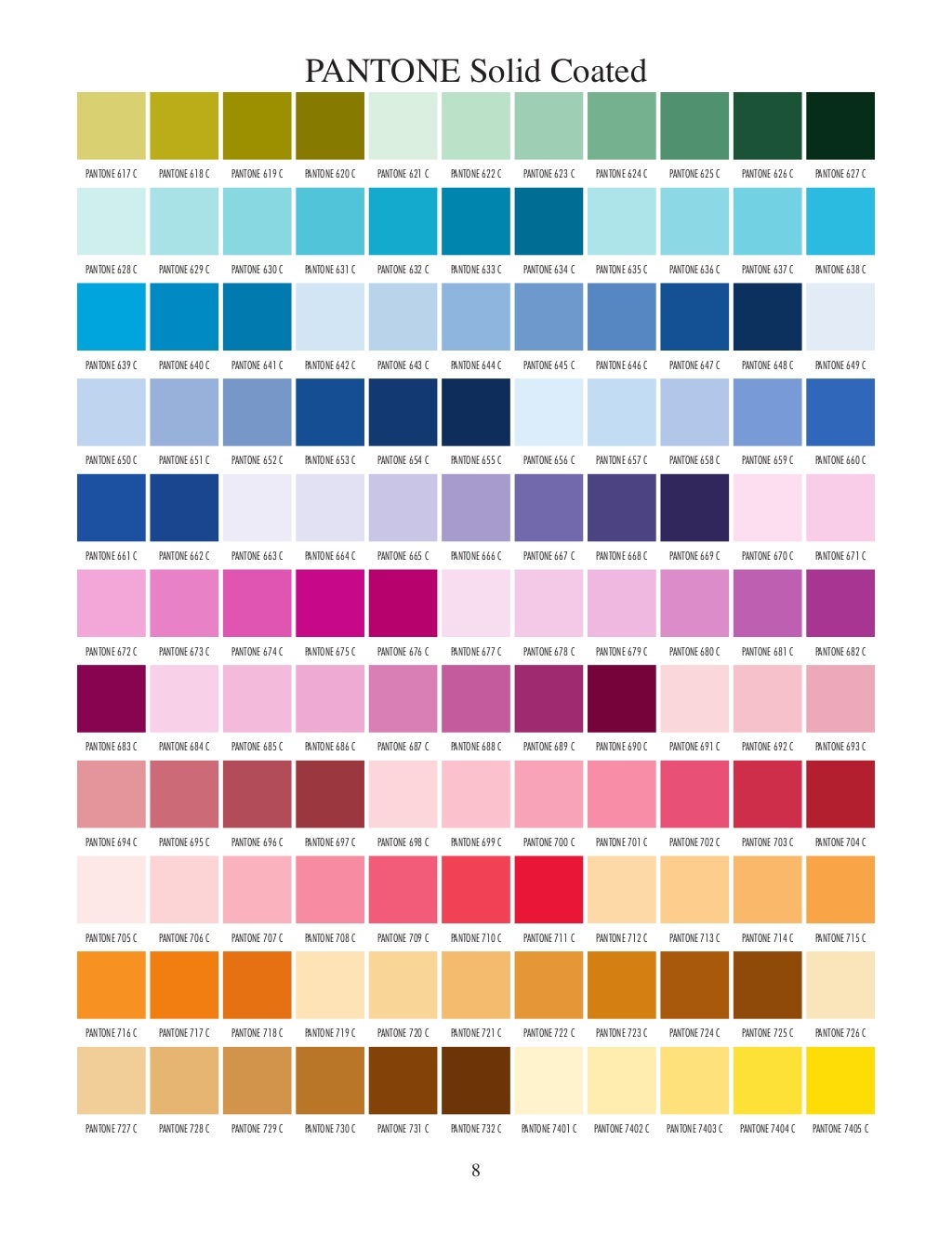 PANTONE Solid Coated pantone-solid-coated