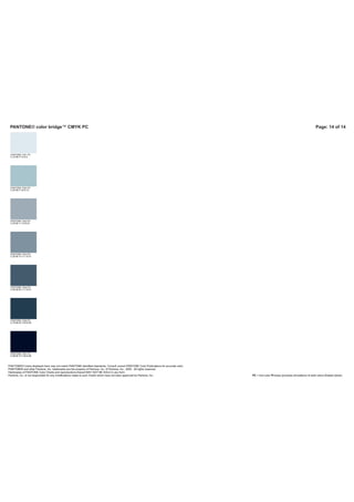 Escala Pantone | PDF