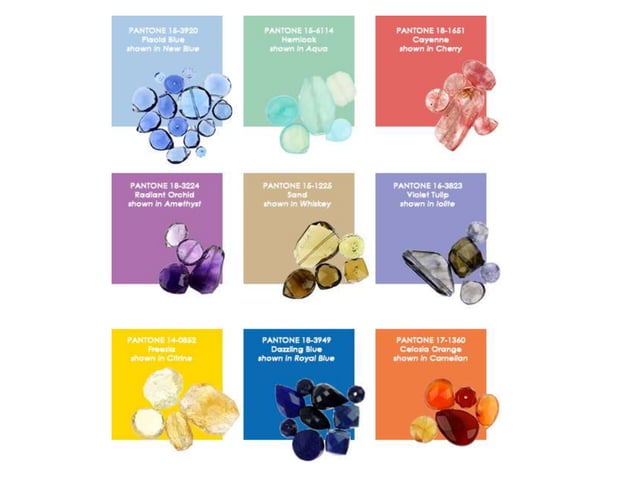 Pantone Colors of Spring 2014 | PPTX