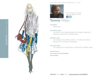 Pantone fcr fall_2011 | PPT