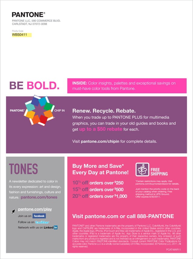 Pantone graphicscatalog sp11 | PDF