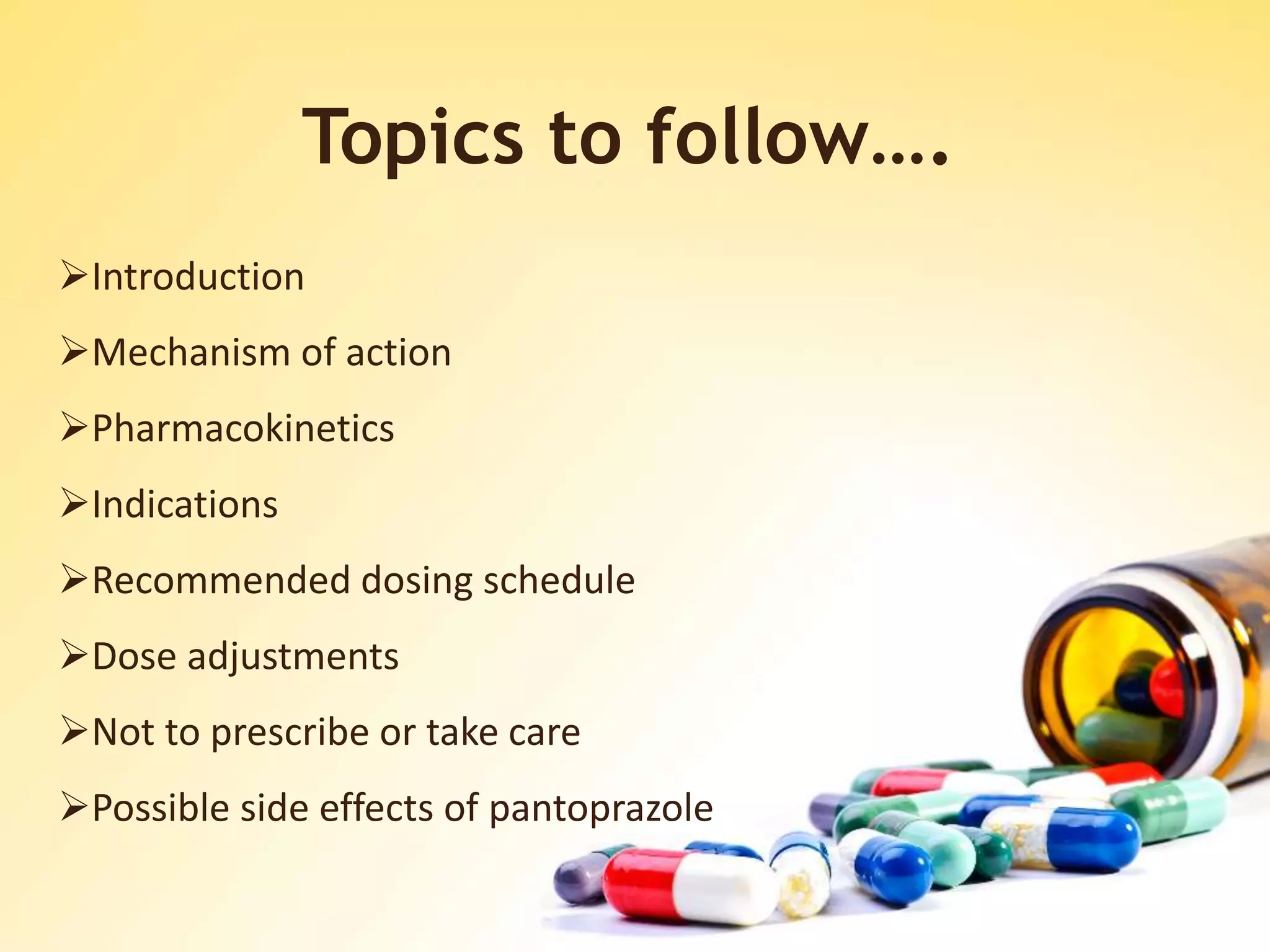 Pantoprazole | PPTX