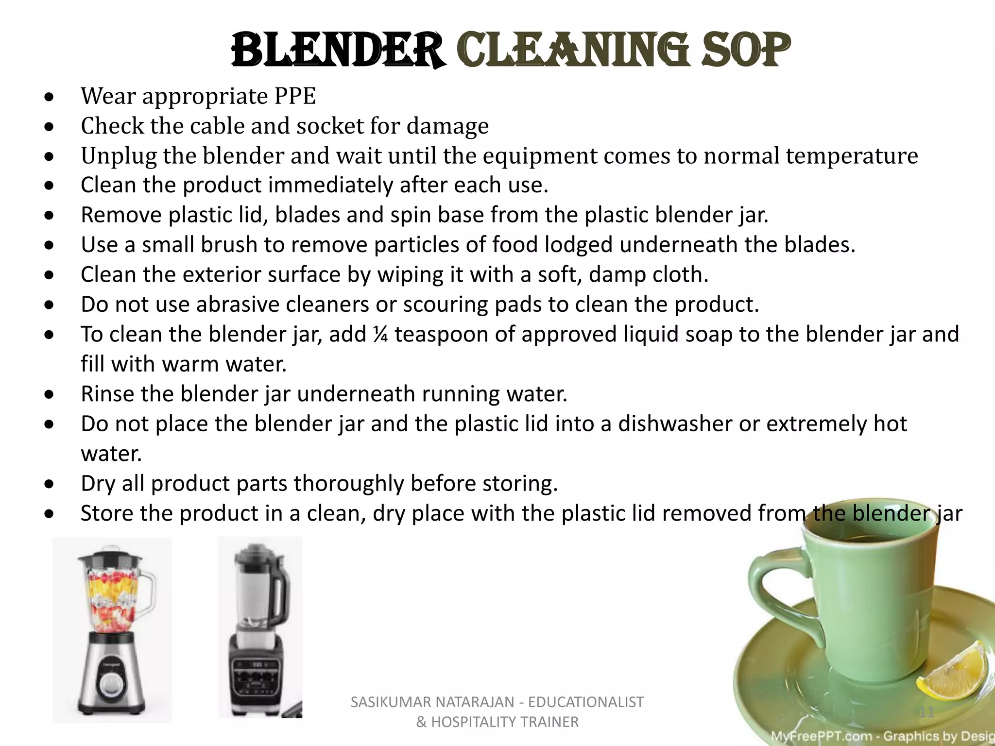 Pantry cleaning for Office/Tea boys | PDF