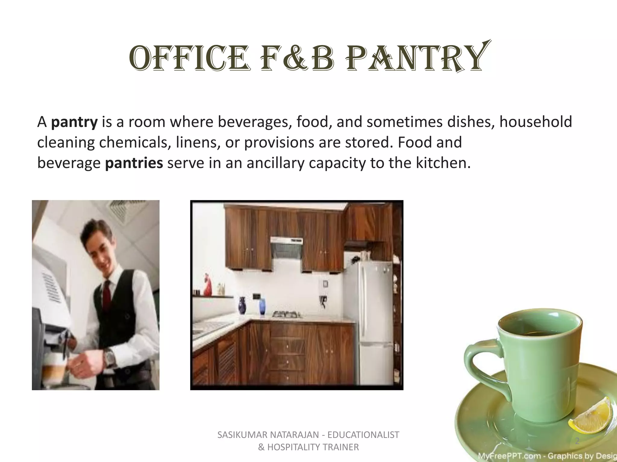 Pantry cleaning for Office/Tea boys | PDF