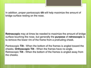 Pantoscopic tilt | PPTX