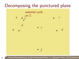Pants Decomposition of the Punctured Plane | PDF