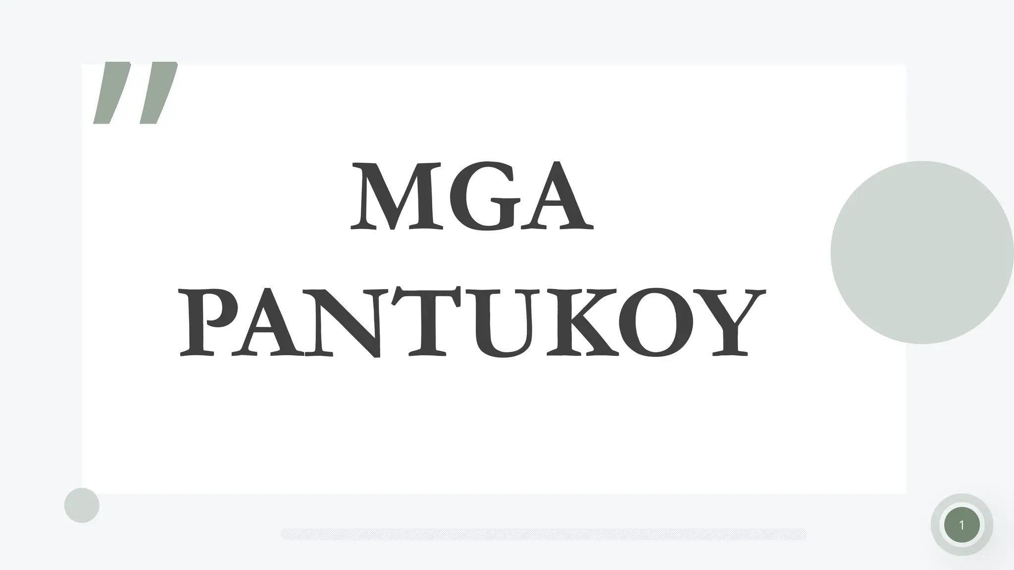 PANTUKOY bahagi ng panalita. 124624584pptx | PPTX