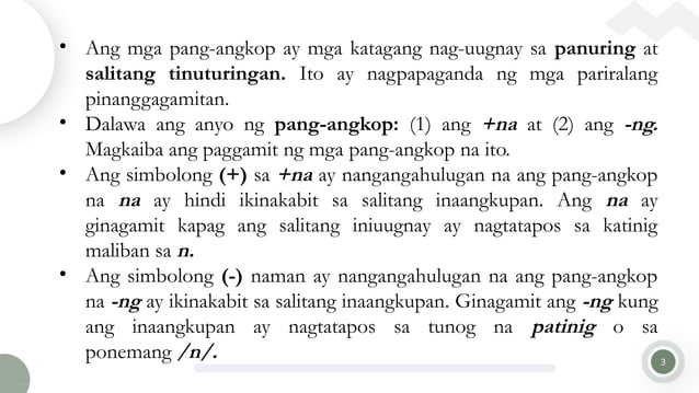 PANTUKOY bahagi ng panalita. 124624584pptx | PPTX