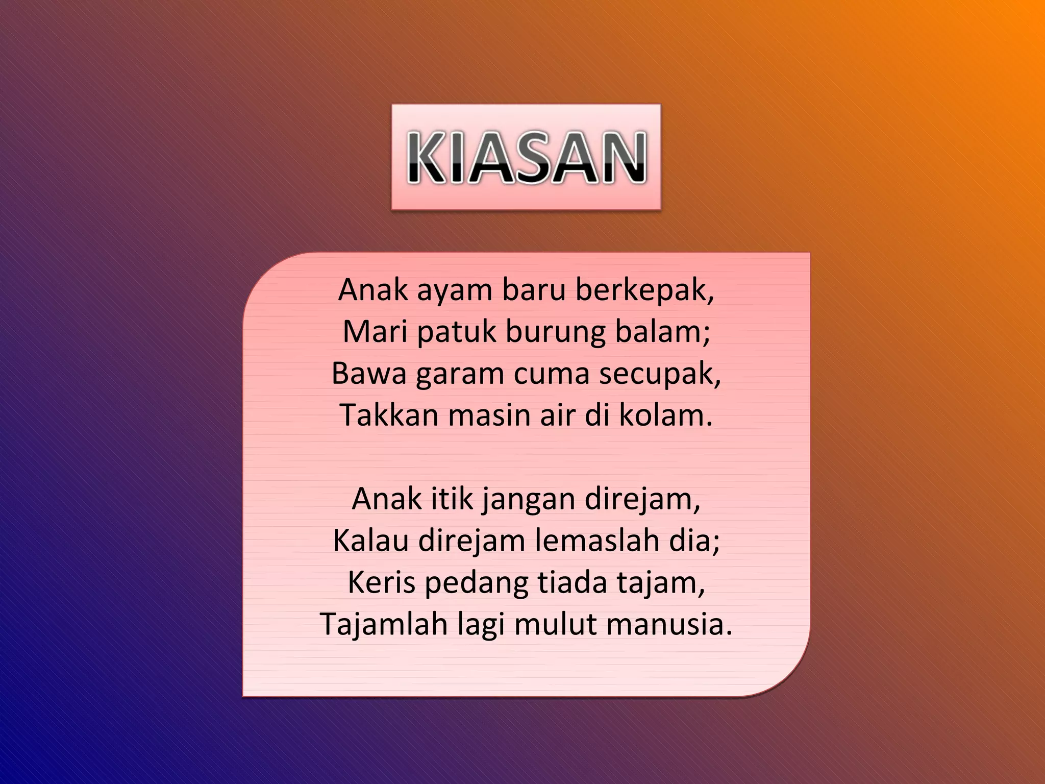 Pantun | PPT