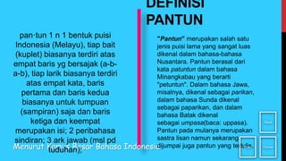 Pantun | PPTX