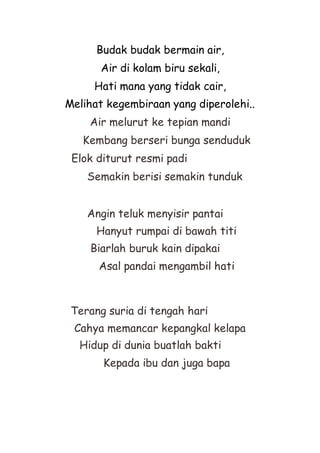 Pantun | DOCX