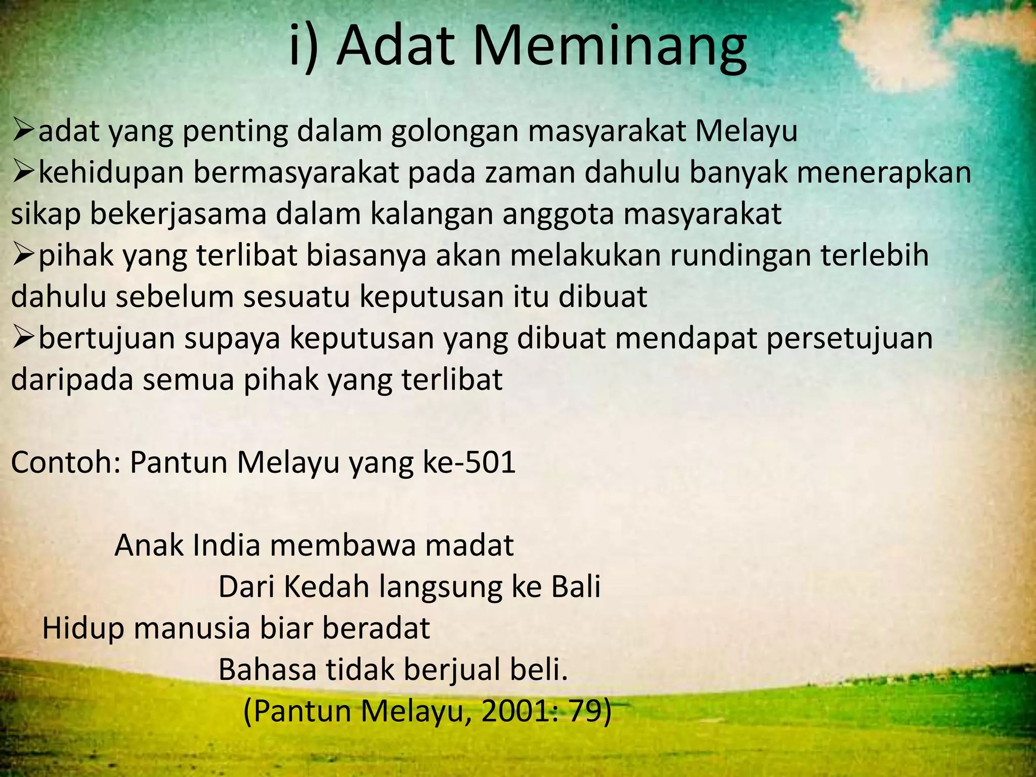 Slaid Pembentangan Pantun Melayu: Bingkisan Permata | PPTX