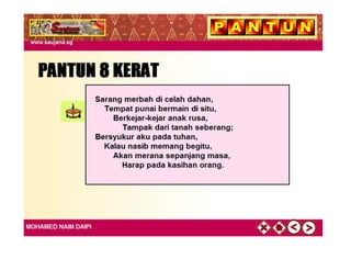 Pantun Bahagian Kedua | PDF