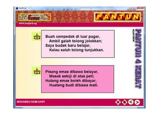 Pantun Bahagian Kedua | PDF