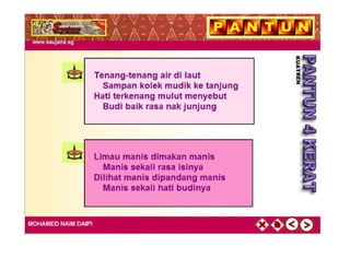 Pantun Bahagian Kedua | PDF