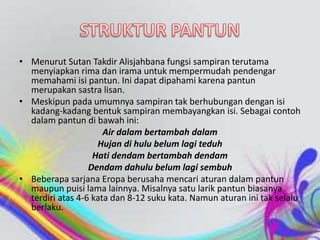 PANTUN pengertian, ciri-ciri dan jenis-jenis Pantun beserta contohnya ...